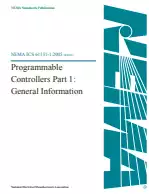PDF Download NEMA ICS 61131-1:2005 (R2013): Programmable Controllers (PLC) - Part 1: General ...